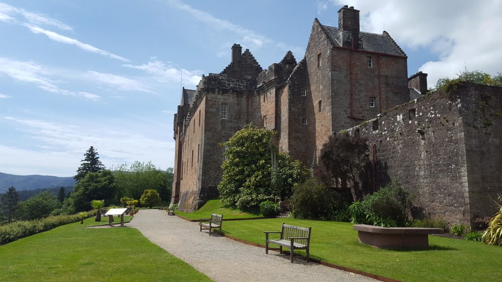 Work Starts At Brodick Castle